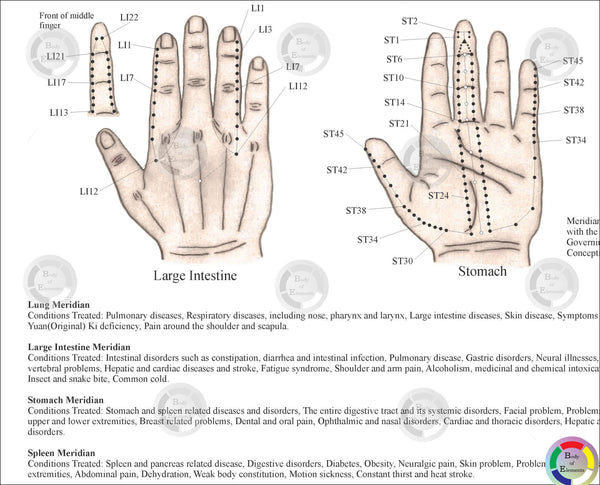 Korean Hand Therapy Meridian System – Body of Elements